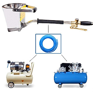 Beduan 4 Jet Pneumatic Cement Stucco Sprayer Gun Plaster Mortar Automatic Air Panting Tool for Wall