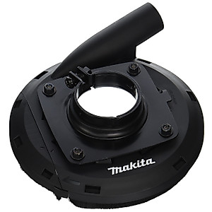 Makita 195386-6 7" Dust Extraction Surface Grinding Shroud, Red