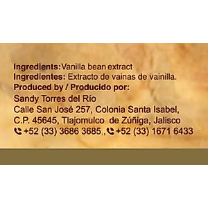 Mexican Vanilla Totonac's Pure Vanilla Flavoring, 33.2 Fluid Ounce