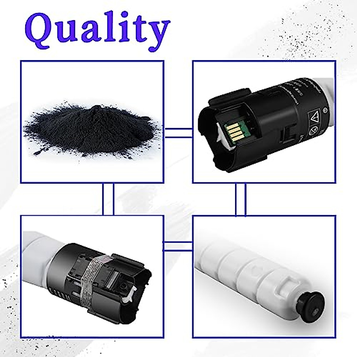 for Xerox B8145 Toner Cartridge Compatible Replacement for AltaLink B8145 B8155 B8170 Printer 3 Black