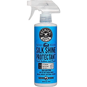 Chemical Guys TVD_109_16 Silk Shine Spray-able Dry-To-The-Touch Dressing and Protectant for Tires, Trim, Vinyl, Plastic and More, Safe for Cars, Trucks, Motorcycles, RVs & More, 16 fl oz