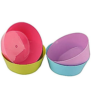 24 pc Kids Dinner Set by Mainstays, BPA free, Microwave/dishwasher safe, toddler snack/meals, mixed colors