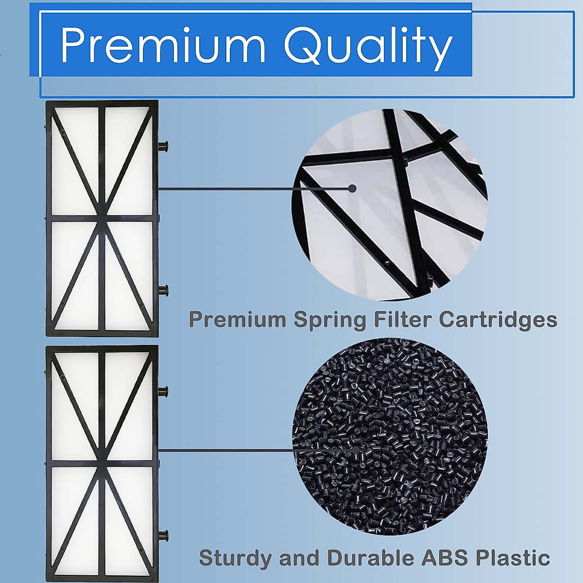 9991408-R4 Pool Filter Replacement Parts Compatible with Dolphin Robotic Pool Cleaners DX6, Triton, Edge, Wave 75, Deluxe 5, Prowler 830, DX5+S, Deluxe 5, Deluxe 4 Part Number: 9991408-R4 4 Pack