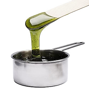 Parissa No-Strip Face & Lip Hot Wax Kit for Short & Coarse Hair Removal At-Home Waxing Kit on Face, Chin, and Upper Lip, Blue