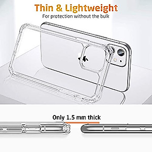 ESR for iPhone 11 Phone Case, iPhone 11 Case Clear, Military-Grade Protection, Shock-Absorbing Corners, Scratch- and Yellowing-Resistant Hard Back, Phone Case for iPhone 11, Air Armor Case, Clear