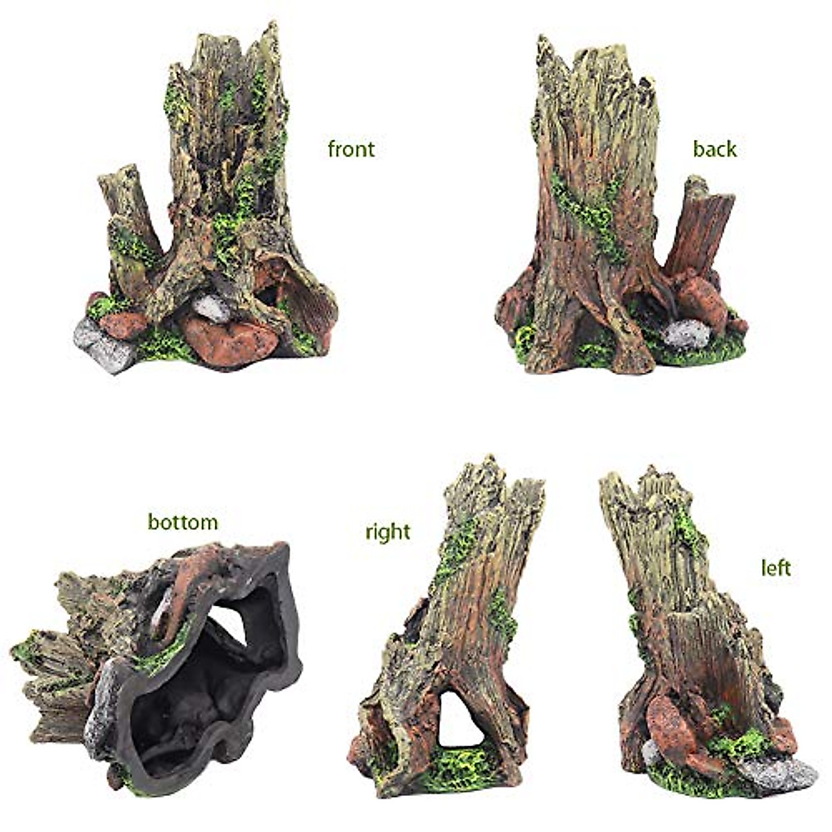 Ulifery Tree Trunk Aquarium Decoration Decaying Log