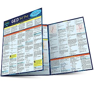 GED Test Prep Mathematical Reasoning: a QuickStudy Laminated Reference Guide (Quick Study Academic)