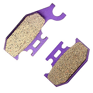 Motormagic Brake Pads For Yamaha Rhino 450 660 700 Raptor 700 700R, 1 Set Rear Brake Pads