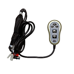 Uetmulik Power Recliner Lift Chair Raffel Systems 5 Pin Lighted Heat and Massage Hand Control Remote Model HC-6022-PR4-TE-48 Replacement