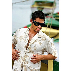 Jonathan Paul Fitovers Eyewear Aviator Sunglasses (Matte Black, PDX, Grey)