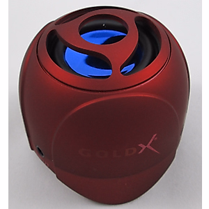 GoldX Bluetooth Speaker Red