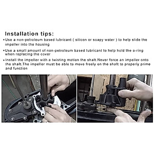 Water Pump Repair Kit With Housing for Johnson Evinrude V4 V6 V8 75-250HP Boat Outboard Motor Part Replace 5001595 435929 18-3315-2