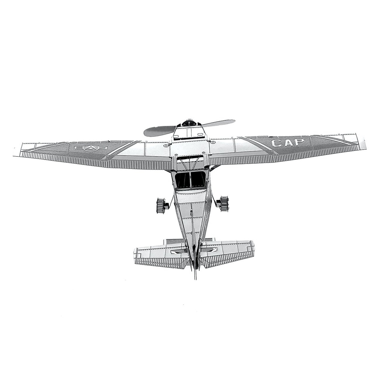 Fascinations Metal Earth Cessna 172 Airplane 3D Metal Model Kit