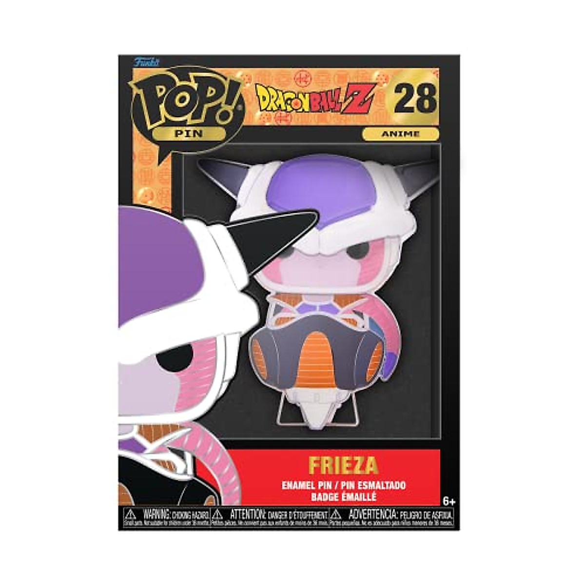Funko Pop! Pin: Dragon Ball Z - Frieza, Glow in The Dark