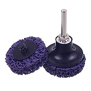 Mixiflor 21 Pcs 2" Quick Change Easy Strip Discs, Paint Stripping Wheel for Drill,Die Grinder Attachments for Strips Paint