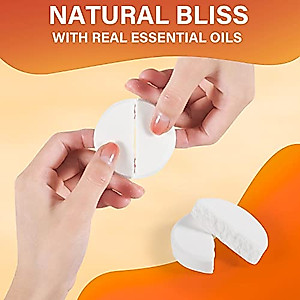 Shower Steamers Aromatherapy Gifts for Women - Variety Pack of 6 Shower Bombs with Natural Essential Oils, Self Care & Relaxation, Mothers Day Gifts for Mom, Birthday Gifts for Women, Gifts for Her