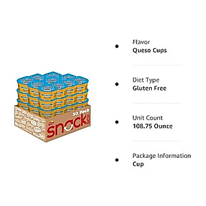 Tostitos, Queso To Go, 3.625 Ounce (Pack of 30)