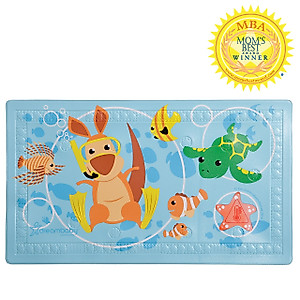 Dreambaby Anti-Slip Bath Mat with Too Hot Indicator