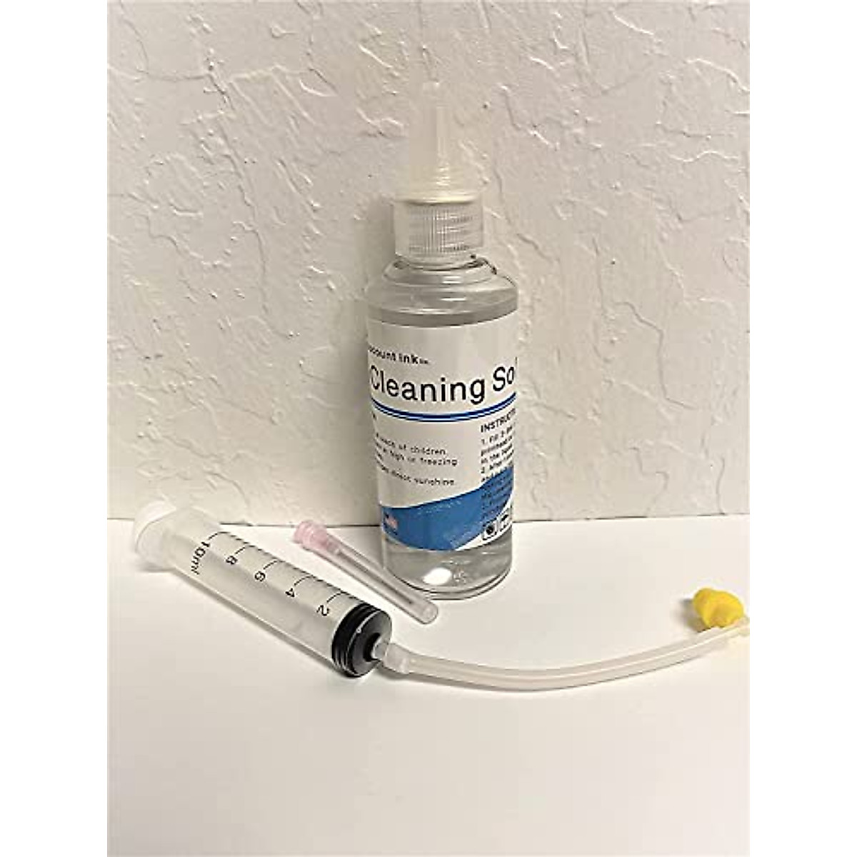 Inkpro Printhead Cleaning Kit Printer Flush Kit for Epson WF-7720 WF-7710 WF-7210 WF-7620 WF-7610 WF-2660 WF-2630 WF-2760 WF-2750 WF-3640 WF-3620 XP-430 420 410 XP-330 XP-320 Printer Nozzle Cleaner