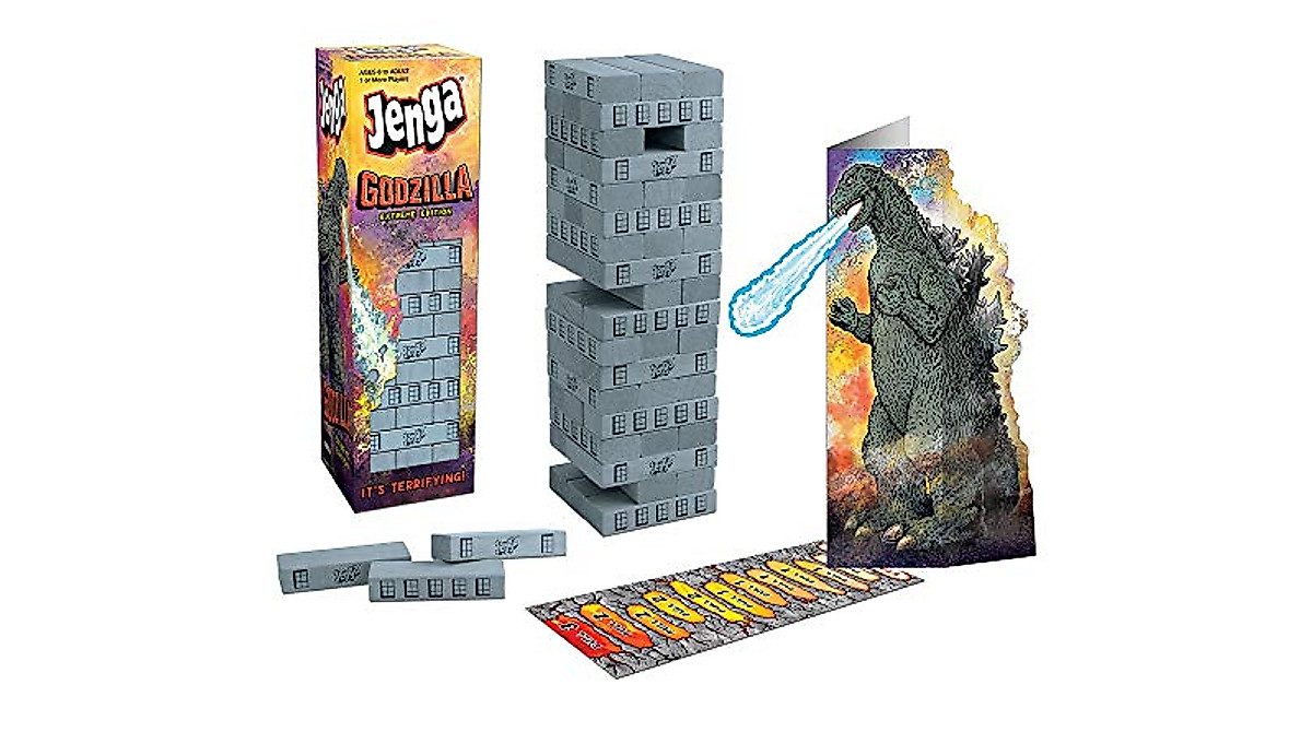Jenga: Godzilla Extreme Edition - Collectible Kaiju Tower Game
