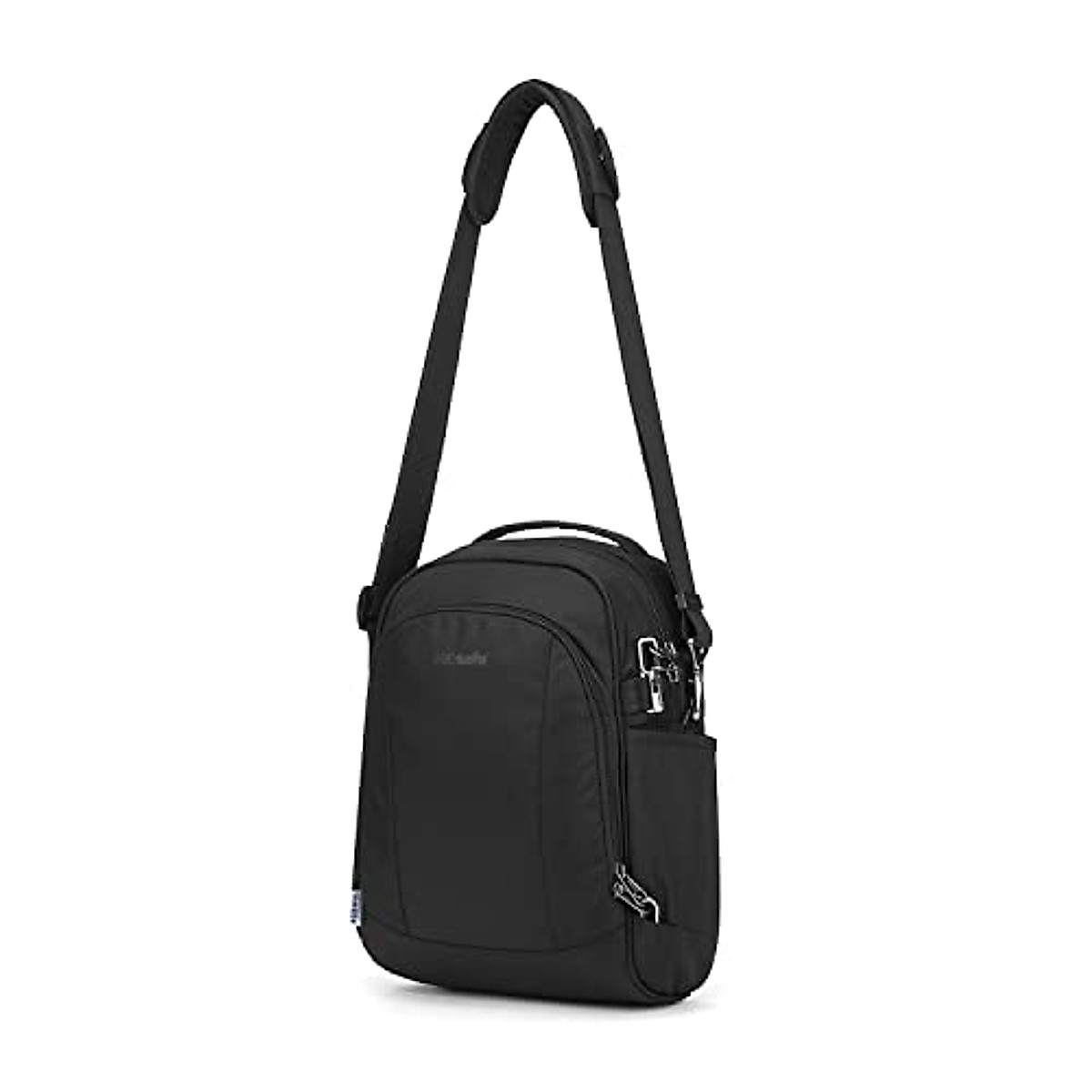 Pacsafe Metrosafe LS250 Anti Theft Shoulder Bag, ECONYL Black