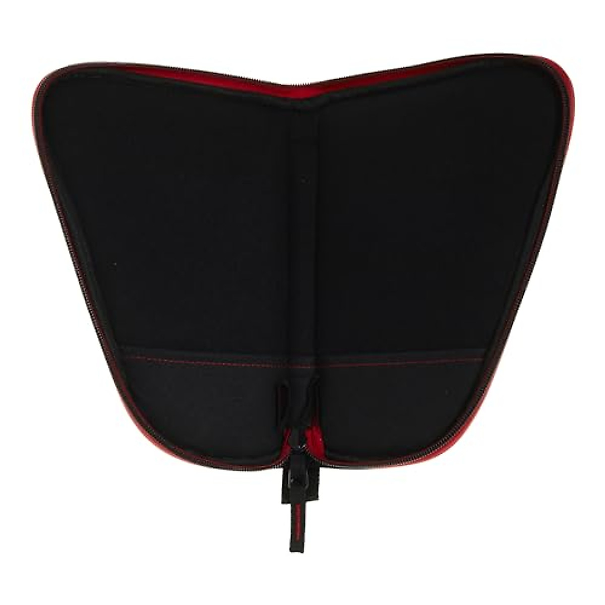 Allen Company Ruger Tucson Handgun Case - Fits Most Auto-Loaders and Revolvers with Barel Lengths up to 4" and 2" - Gun Storage Accessory with Lockable Zipper - Black/Gray/Red