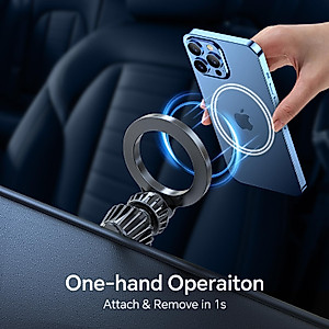 for iPhone Magsafe car Mount Vent【20 Strong Magnets 】Magnetic Phone Holder for Car Vent Cell Phone Holder Car Mount, Hands Free Car Phone Holder for Car for iPhone 15 14 13 Pro Plus Max Mag Safe Case