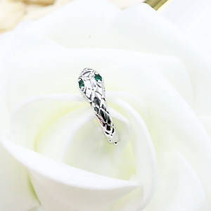 CHARMONLINE 14G Clicker Belly Button Rings 316L Stainless Steel Snake Belly Ring Navel Rings CZ Belly Button Ring Reverse Curved Navel Belly Piercing Belly Button Piercing Jewelry for Women