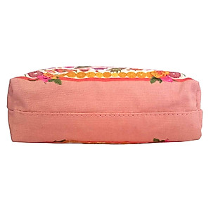 Estee Lauder Cosmetics Makeup Travel Bag (Amba Living x Estee Lauder ≈ Coral Print)
