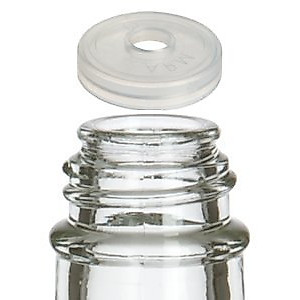 nicebottles Hot Sauce Bottles with Black Caps & Shrink Bands, 5 Oz - Case of 24