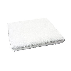 Autofiber Zeroedge Detailing Towel (Pack of 5) Edgeless Microfiber Polishing, Buffing, Window, Glass, Waterless, Rinseless, Car Wash Towels (White)