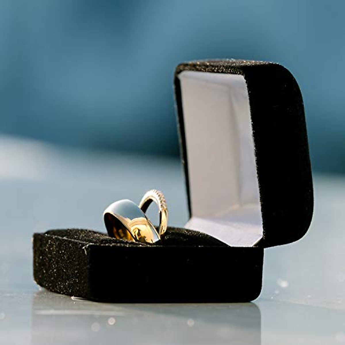 Thyores 15PCS Black Self Adhesive Felt Fabric, Soft Velvet Fabric for Jewelry Drawer Craft Fabric and Craft Making（8.3" x 11.8"）