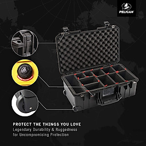 Pelican Air 1535 Case With TrekPak Dividers (Black)