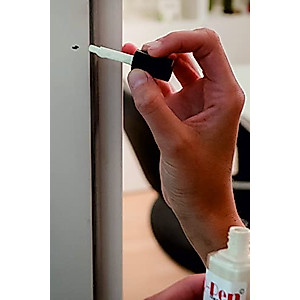 Q-Pen Original Touch-up Paint Pen for Ikea Pax Body/Frame White