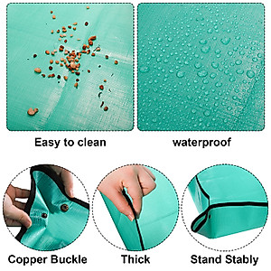 TOPZEA 23 Pack Succulent Tool Set, 39.4" Plant Repotting Mat Indoor Transplanting Tools Supplies Miniature Succulent Hand Tools with Plant Potting Mat, Garden Mini Gardening Tools Set for Plant Care