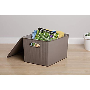 Tatay Baobab Multipurpose Storage Basket XL, Taupe, 29.4 x 38.5 x 23