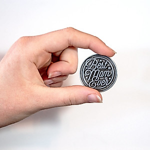 Best Mom Ever Love Expression Coin, Pocket Keepsake Gifts of Appreciation for Mothers Day, Birthday & Special Occasion Distance Gifts, Tokens of Appreciation for Family