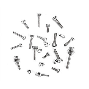 Guard4U 155Pcs 304-Stainless Steel Metric Hex Socket Head Cap Screws Assortment Kit,for M2.5 M3 M4 M5 M6 M8 (14 Sizes)