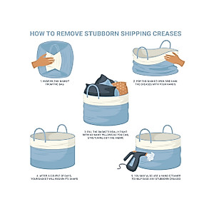 OrganiHaus Gray Extra Large Blanket Basket for Living Room 20x13 | Large Woven Baskets for Storage | Baby Laundry Basket | Soft Cotton Rope Basket with Handles | Baby Toy Baskets Storage for Kids