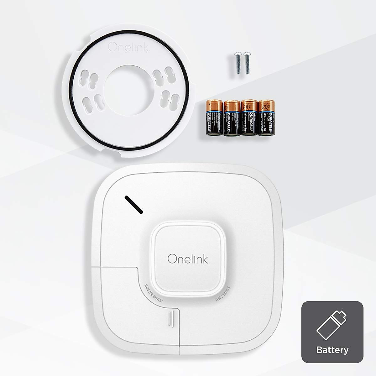 Onelink by FIRST ALERT Smoke Detector and Carbon Monoxide Detector | Hardwired | First Alert