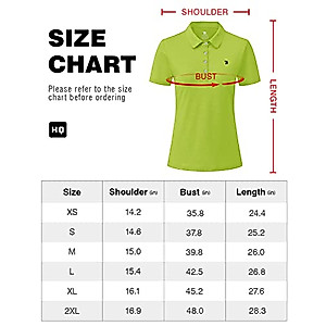 Rdruko Women's Golf Polo T Shirts Lightweight Moisture Wicking Short Sleeve Shirt Quick Dry 4-Button(Green, US S)