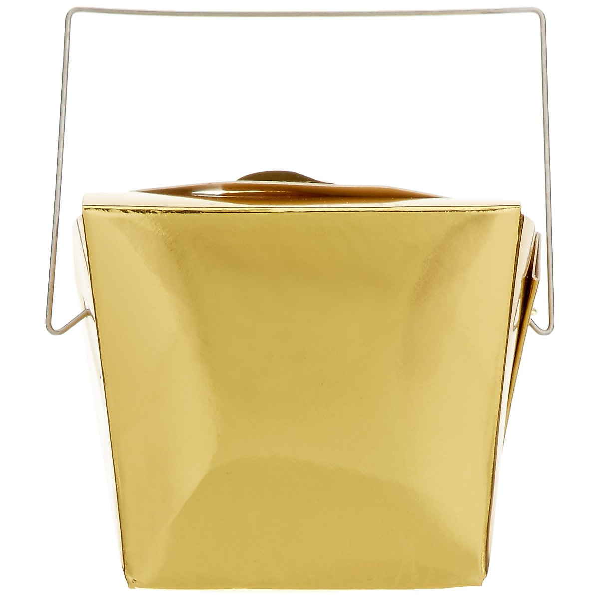 Darice 1143-12 Darice, 5 Piece, 8 Ounce, Chinese Take-Out Small Noodle Boxes, Gold,,