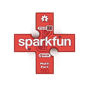 SparkFun Qwiic MultiPort - 4x Qwiic Connectors, 2x 4-40 Mounting Points - I2C Connectivity