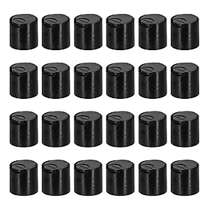 PATIKIL 28/410 Replacement Press Plastic Caps, 48pcs Dispensing Top Cover for Squeeze Shampoo and Lotion Bottles Lids