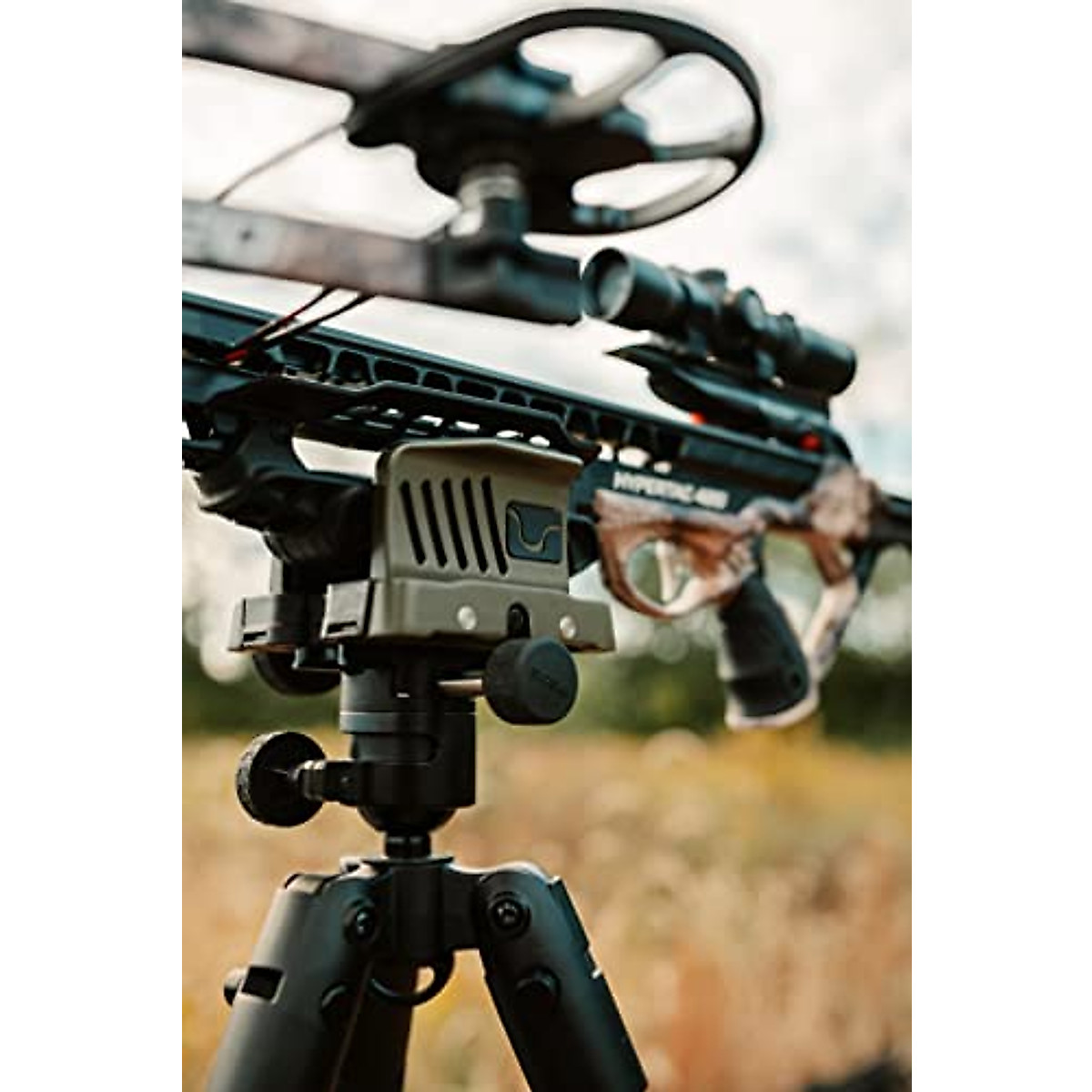 BOG DeathGrip Infinite Aluminum Tripod with Heavy Duty Construction, 360 Degree Ball Head, Quick-Release Arca-Swiss Mount System, and Optics Plate for Hunting, Shooting, Glassing, and Outdoors