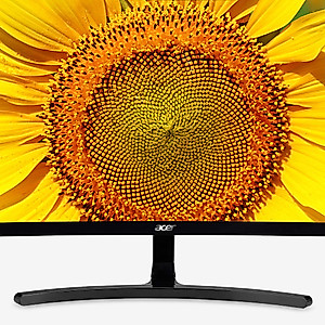 Acer Display ED272 Abix, 27" IPS 75Hz 1920 x 1080 - FHD 16:9, 1K:1 - Contrast, 4MS GTG - Response, 1x VGA, 1x HDMI, W/Tilt Adjustment, Black
