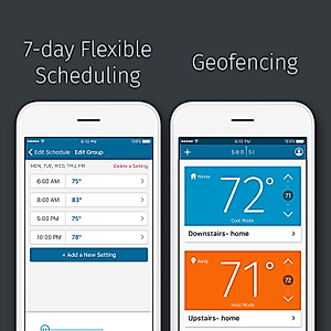 Emerson Sensi Wi-Fi Smart Thermostat for Smart Home, Pro Version, Works with Alexa, Energy Star Certified
