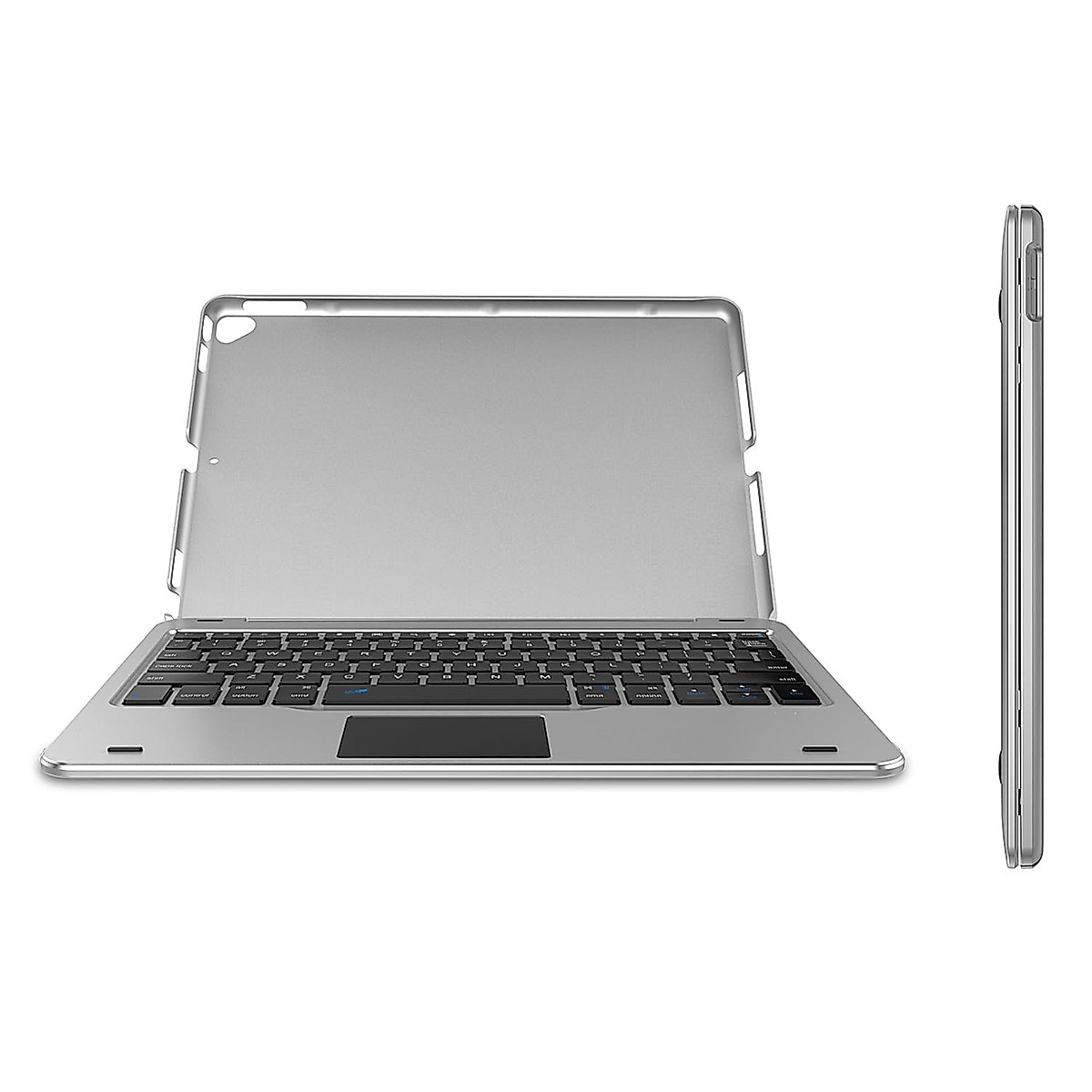 Arteck iPad 9th Gen 10.2-inch 2021 Keyboard Case with Track Pad, Bluetooth Keyboard with Folio Full Protection Case and Touch Pad for Apple 10.2-inch iPad 9 iPad 8, 7 with 130 Degree Swivel Rotating