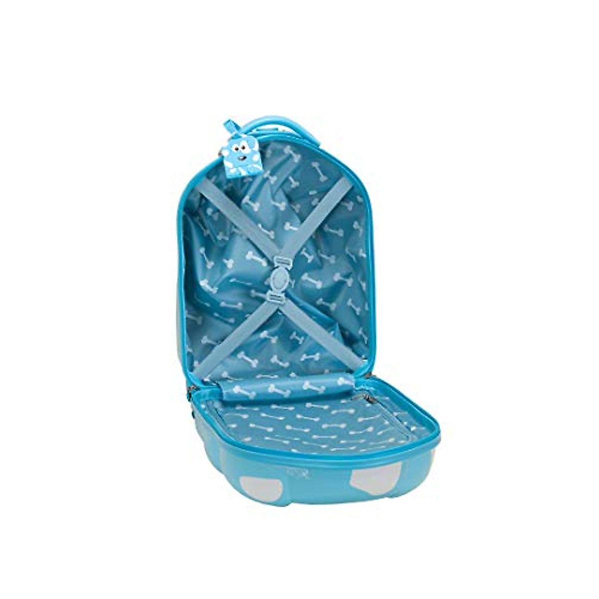 Rockland Jr. Kid's My First Luggage - Hardside Spinner Luggage, Puppy, Carry-On 16-Inch