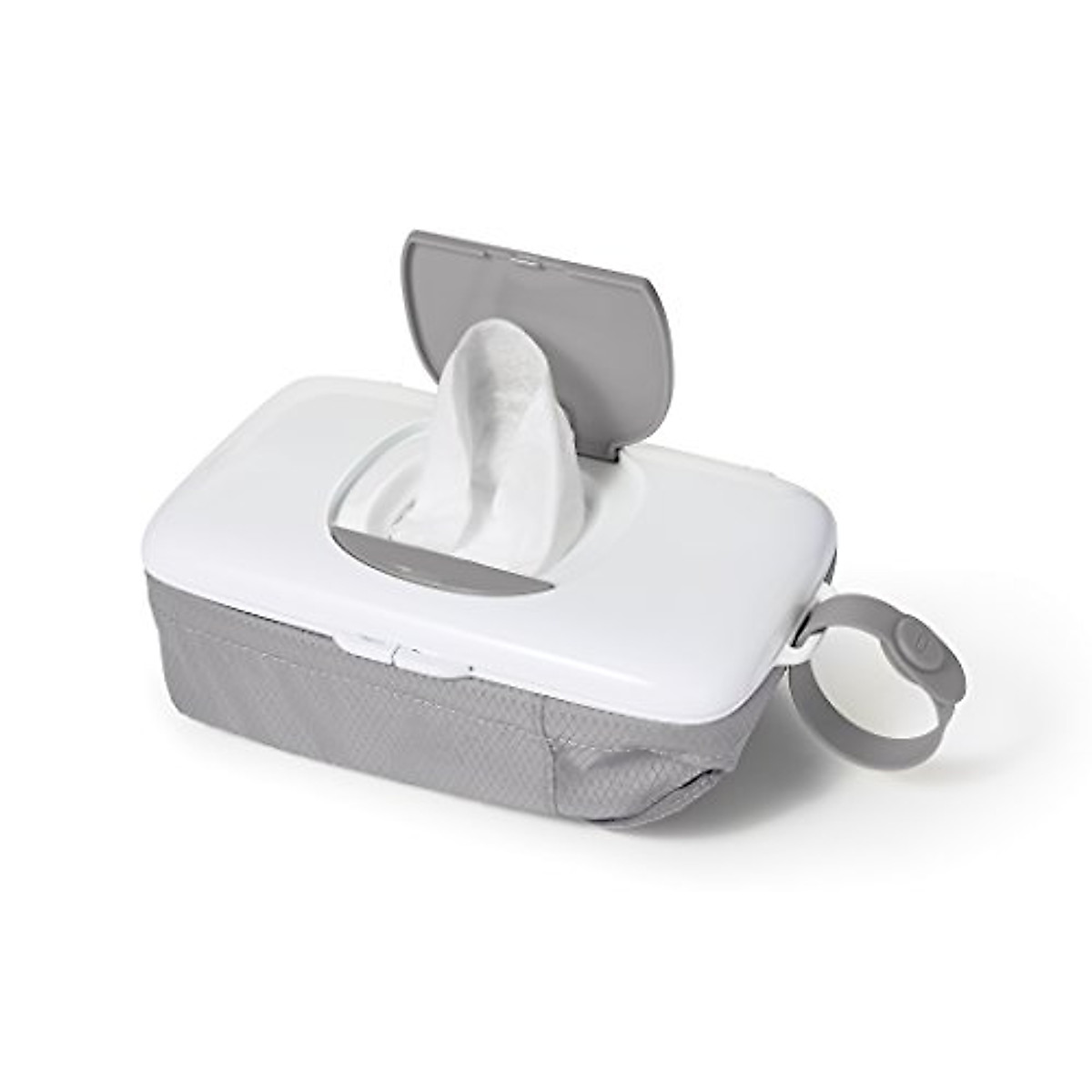 OXO Tot On-The-Go Wipes Dispenser with Diaper Pouch, Gray